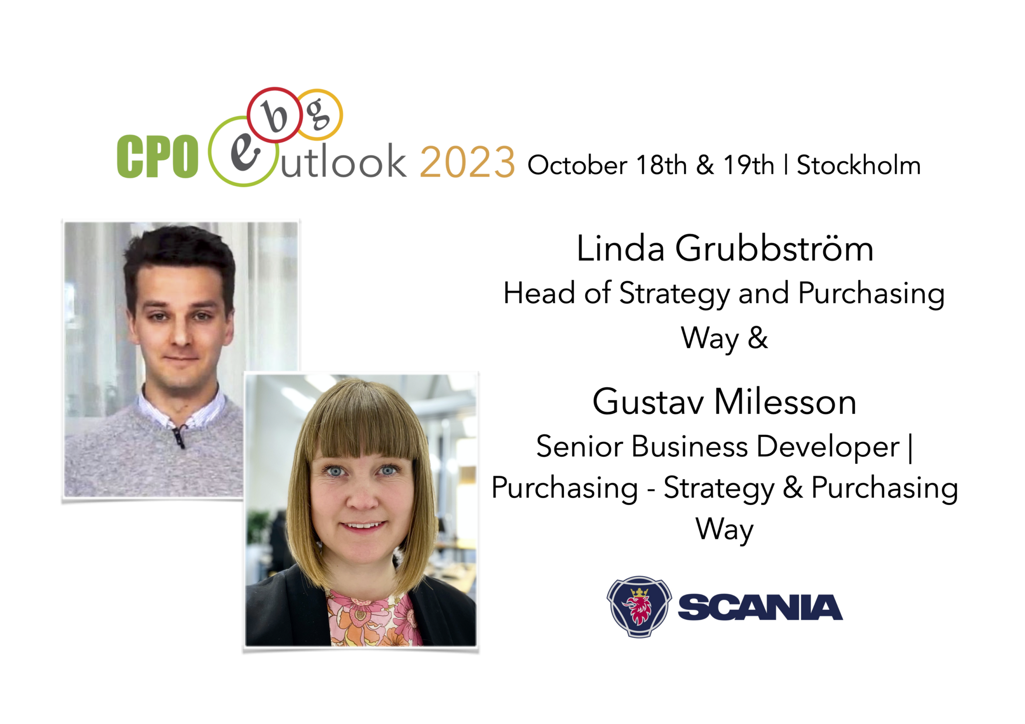 Scania join CPO Outlook 2023 - CPO Outlook | Nordic Procurement ...